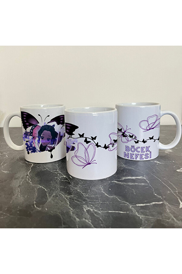 Kupabaskıcısı Demon Slayer Shinobu Colorful Mug - Kimetsu No Yaiba ...