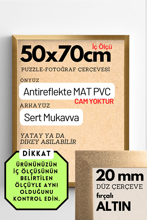 CreaWitch 20Mm-50X70 cm Transparent Pvc Li Glassless Photo 1000 Piece ...