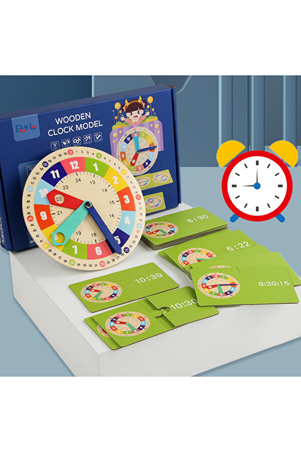 Choice Clock model, mathematics, kindergarten clock teaching aids ...
