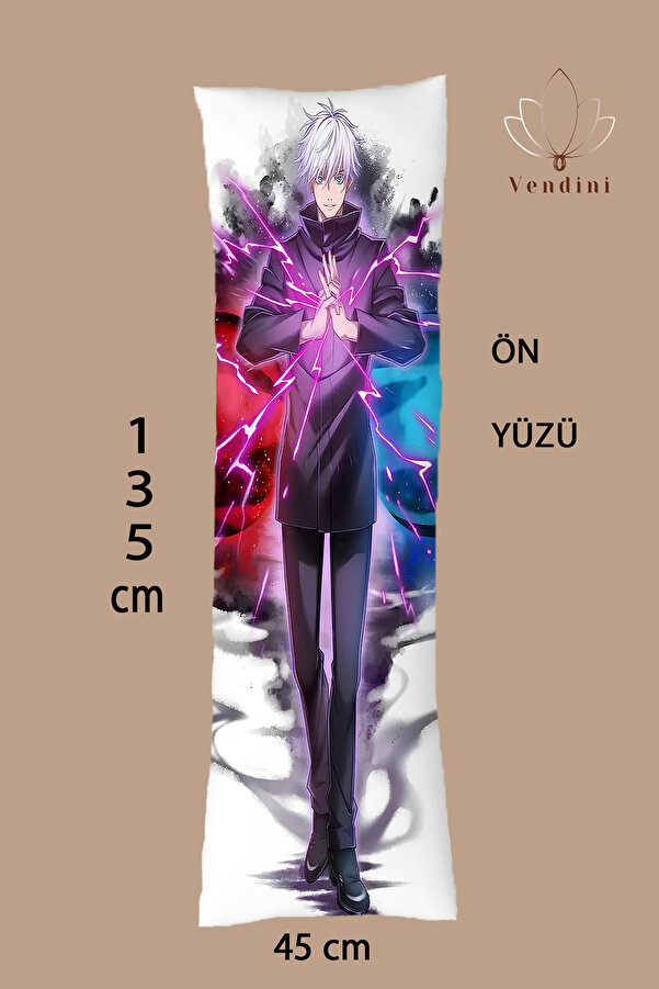 Vendini Double Direction Printed Anime Gojo Satoru Hugging Pillow Case ...