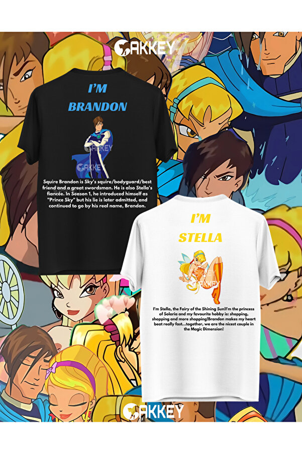 Cakkey Winx Bloom&Sky-Stella&Brandon-Flora&Helia-Musa&Riven Pattern ...