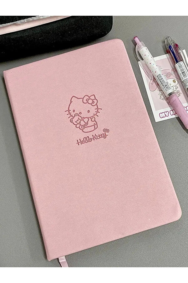 Choice Hello Kitty Notebook animated Pink student notepad Sanrio Cute ...