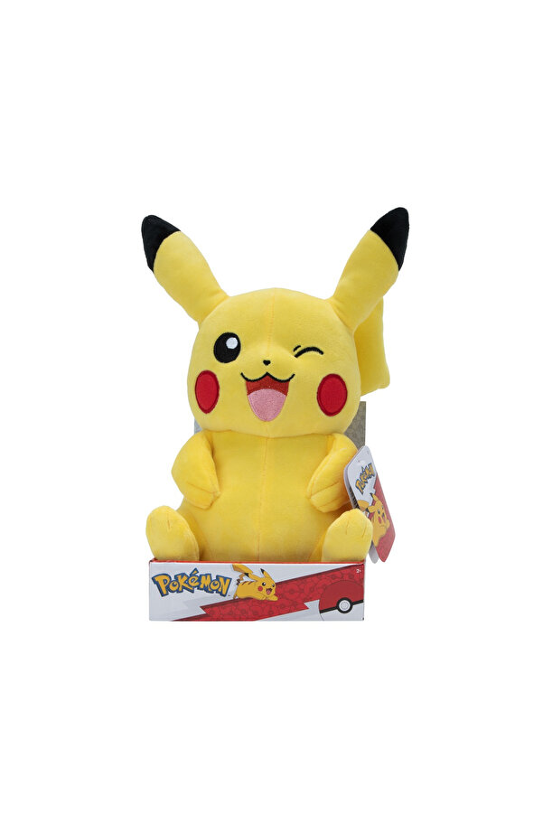 Pokemon - Jucarie de plus 30 cm, Pikachu, S4 - Trendyol