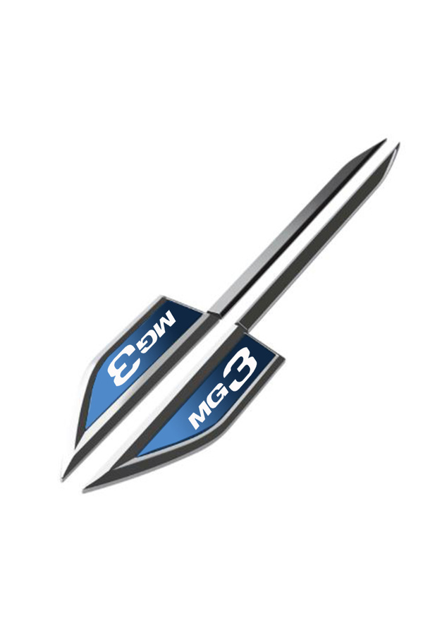 Choice blue-MG3 Car body fender Modified side decoration stickers ...