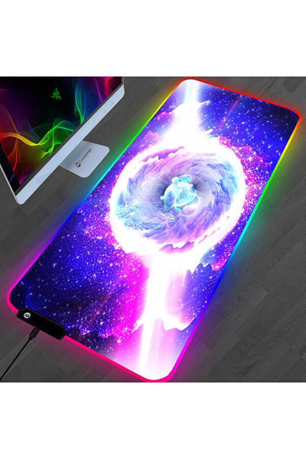 Laumango RGB350x600x3mm 2612 RGB Galaxy Milky Way Mouse Pad Kawaii ...