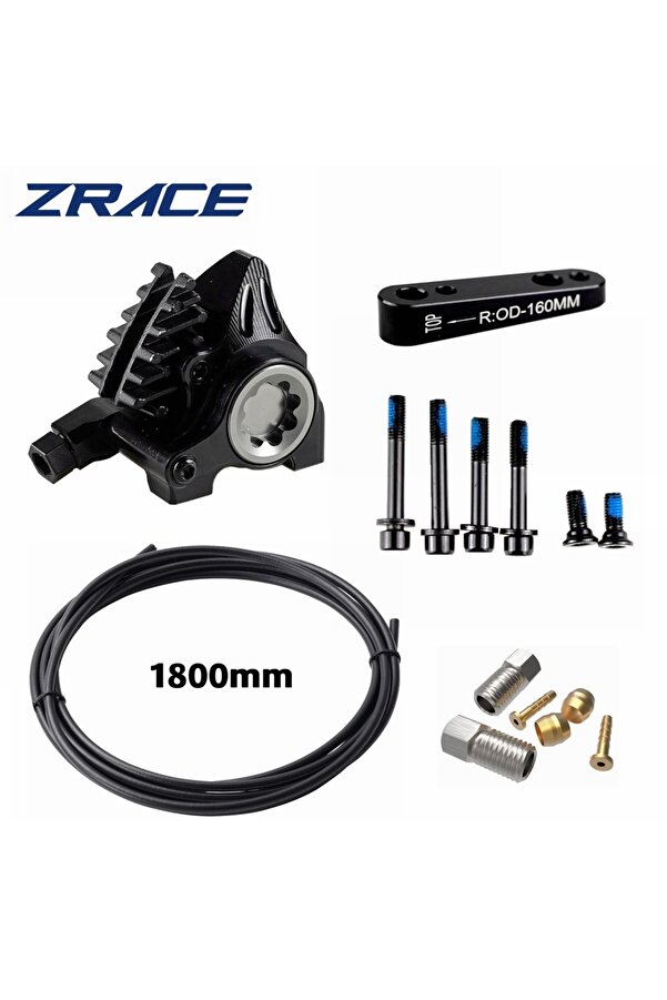 Choice Black caliper rear ZRACE XG Flat Mount Caliper, Road Hydraulic ...