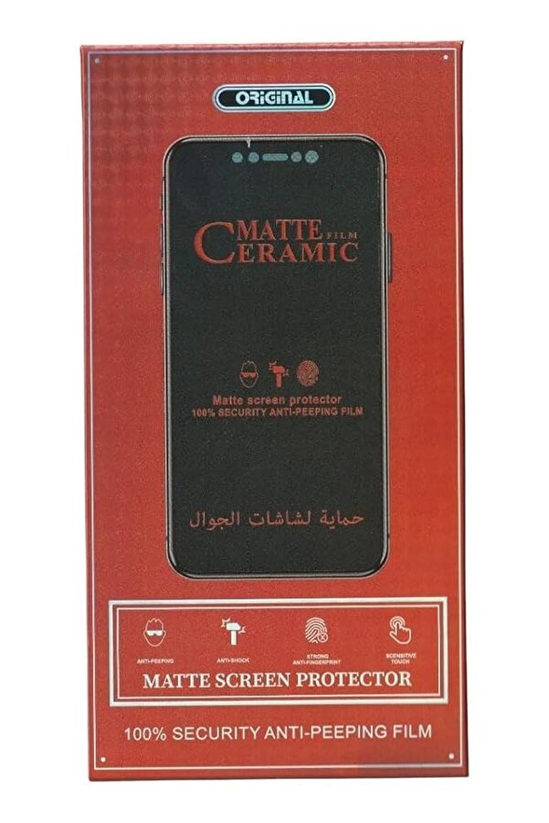 Erorex Iphone 7g Matte Ceramic Screen Protector Clear - Trendyol