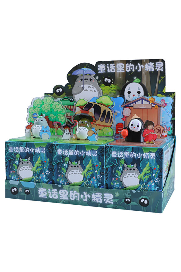 Choice 6pcs Whole box Kawaii Totoro Blind Box Hayao Miyazaki Anime ...