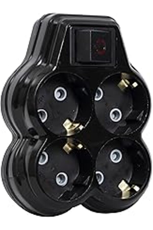 Qedii Timsal 4-Plus Switch Goliath, Quadruple Grounded Socket Child ...