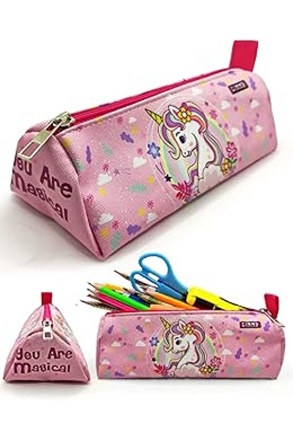 Hepta Collection Husă pentru creion Limmy, cu model de unicorn de ...
