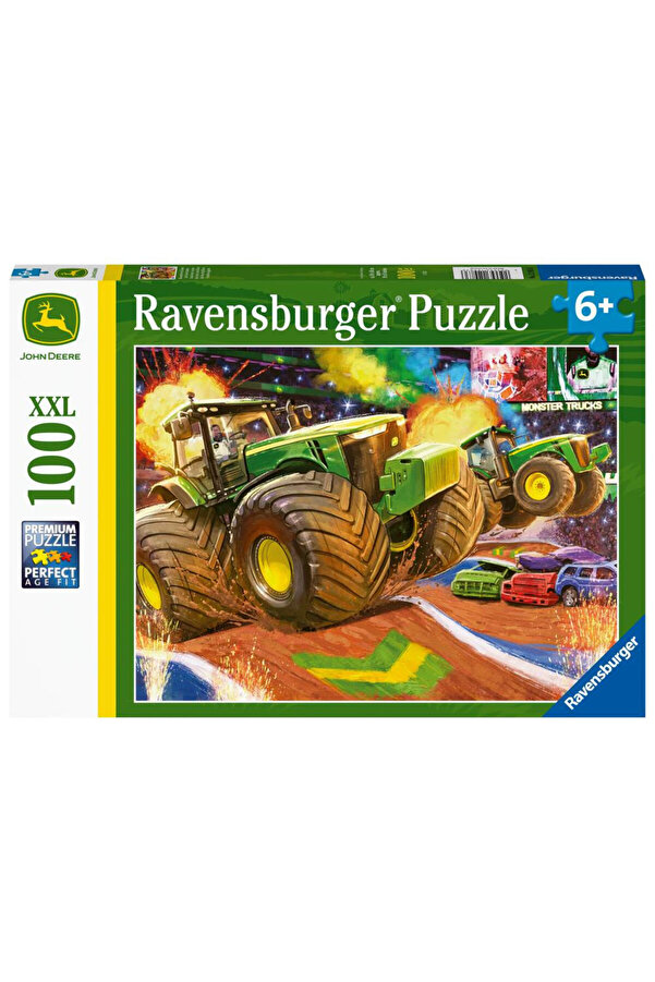 Ravensburger Puzzle John Deere Cu Roti Mari 100 Piese - Trendyol