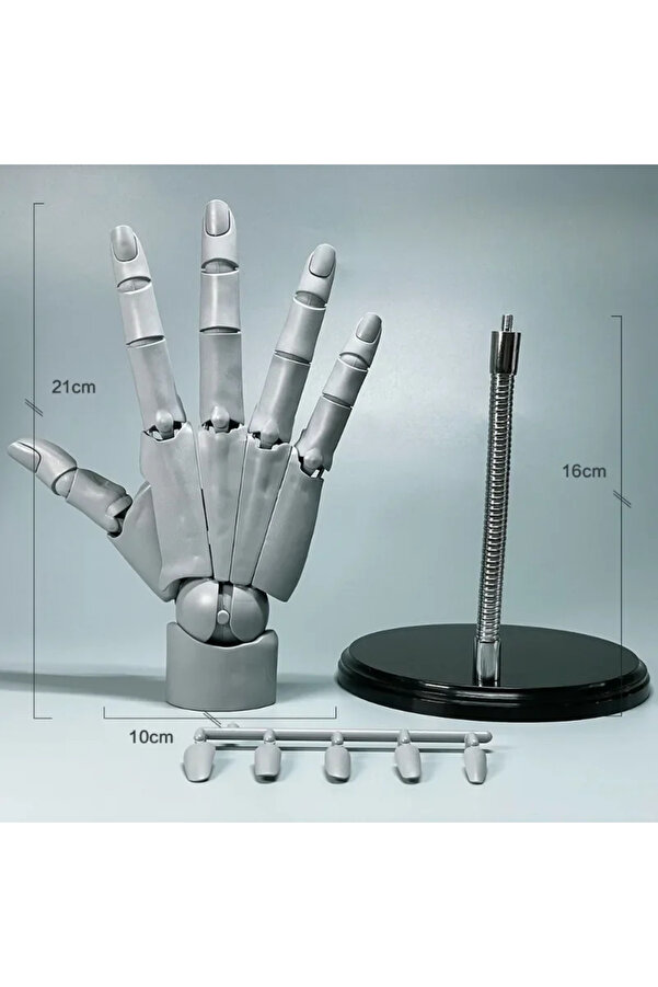 Choice Grey Articulated Hand Model Drawing Figurine Sketch Artist ...