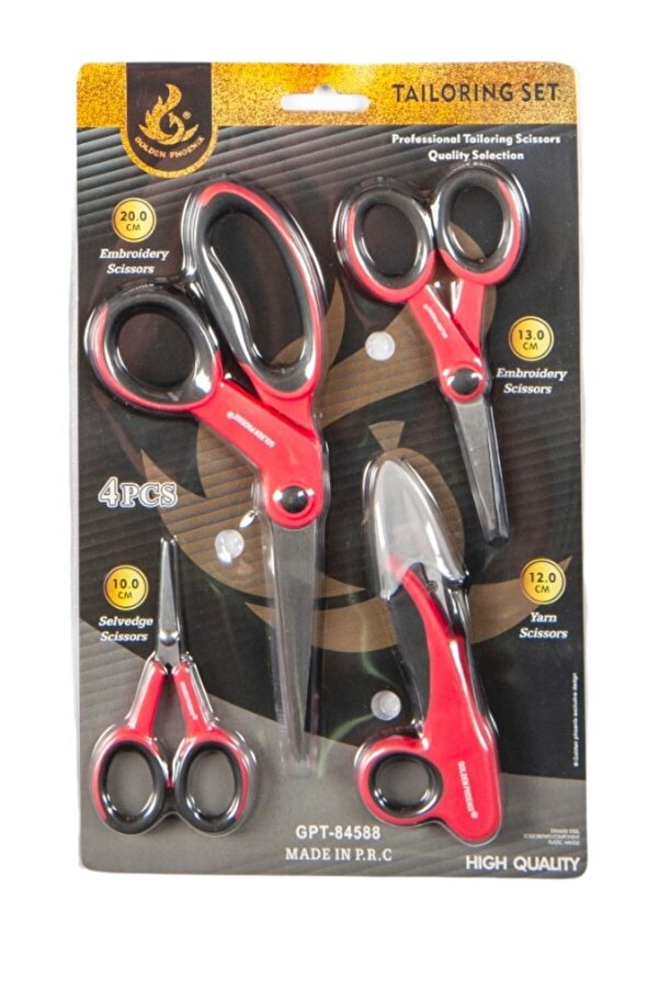 Miracle Omni Four Scissors Set According to Color Stock Condition- Trendyol