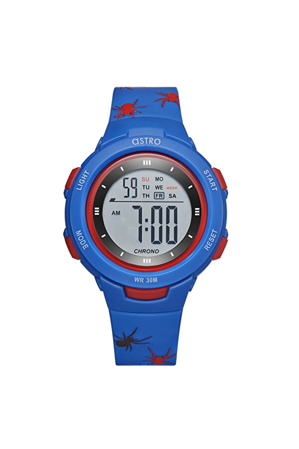 Astro Kids Digital Blue Dial Watch - A23914-PPNN-SR- Trendyol
