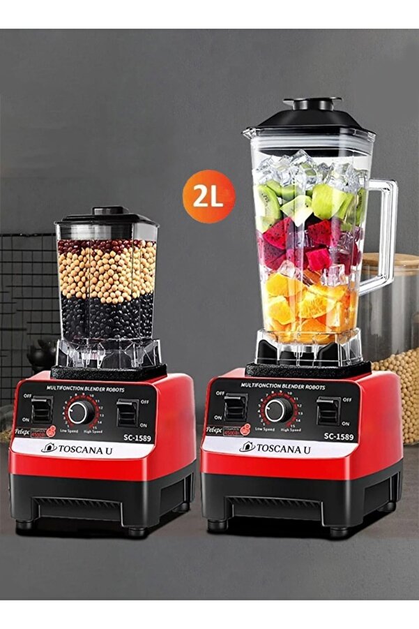 TOSCANA U 2L Adjustable Electric Blender with Grain Grinder ...