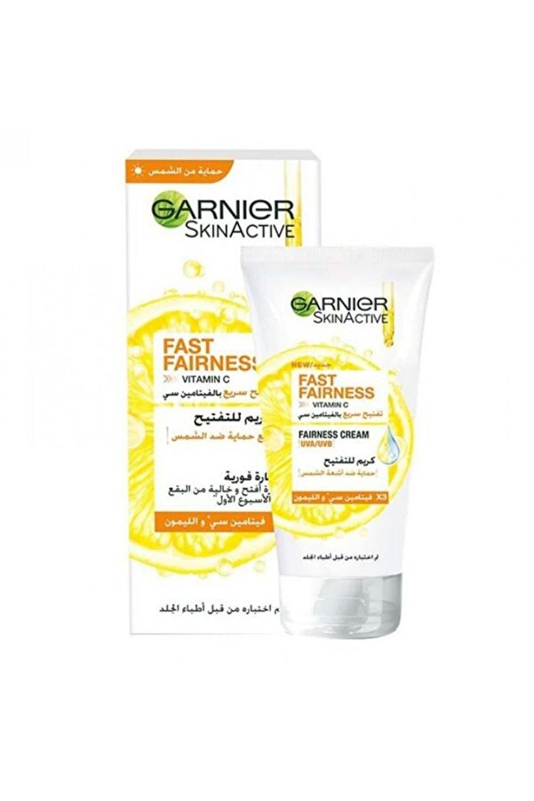Garnier Garnier Skin Active Brightening Vitamin C Lemon Face Wash 50ml ...