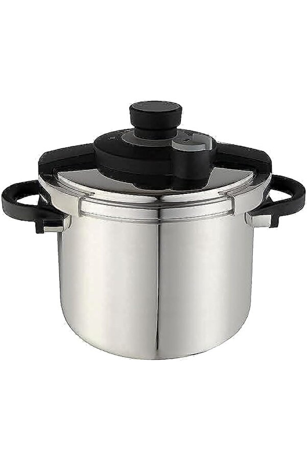 Alsaif Stainless Steel Pressure Cooker 8l By Silver - Trendyol