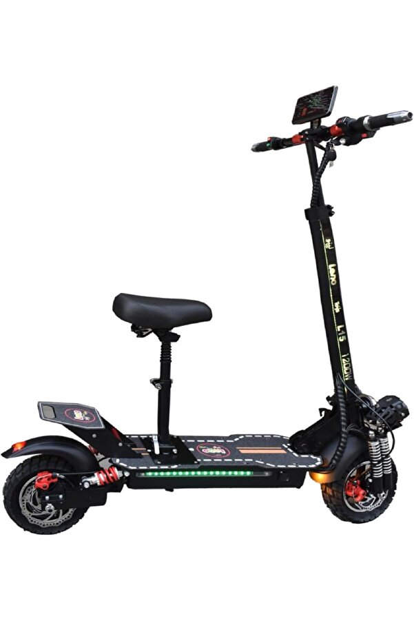 leno Advanced Beast Electric Scooter L15 with 1200W Motor, 48V/20000mAh ...