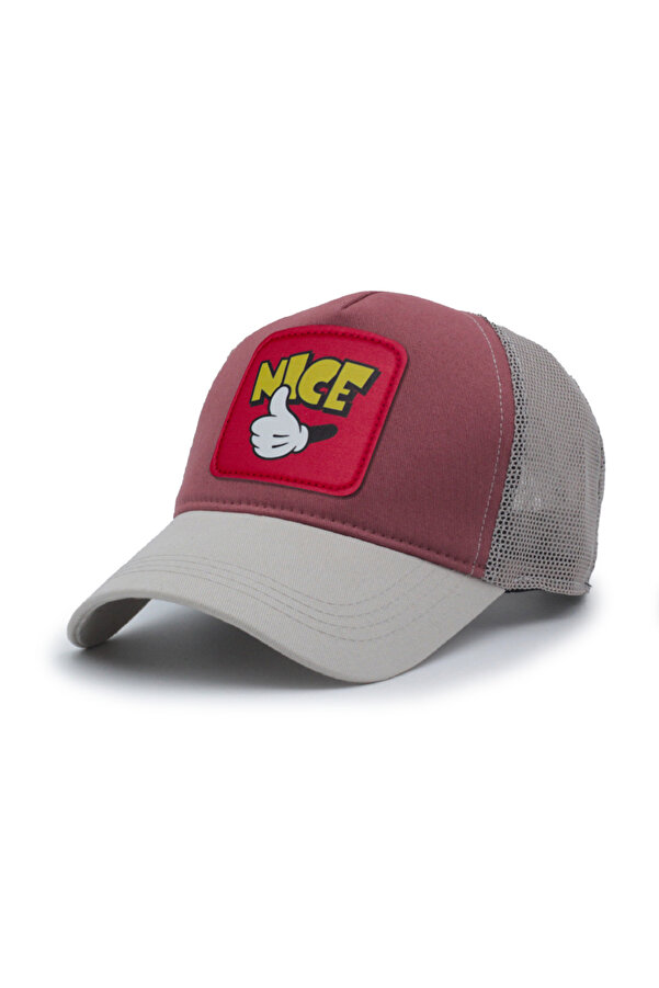 Trucker Mickey Hand Model Interchangeable Crest Mesh Hat Stone Tile ...