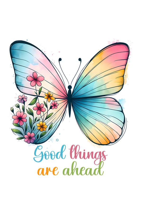Storygift Romania Sticker Label 40cm With The Message Good Things Are ...