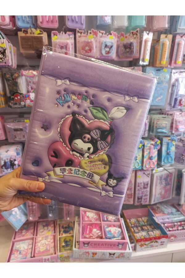 zeynobella دفتر ملاحظات بتصميم ألبوم من Kuromi مع صفحات ملونة مقاس A4 ...