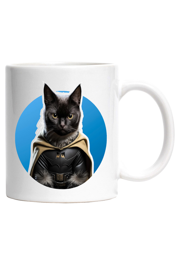 Storygift Romania Superhero Cat Portrait Mug Batman Custom Cat Custom ...