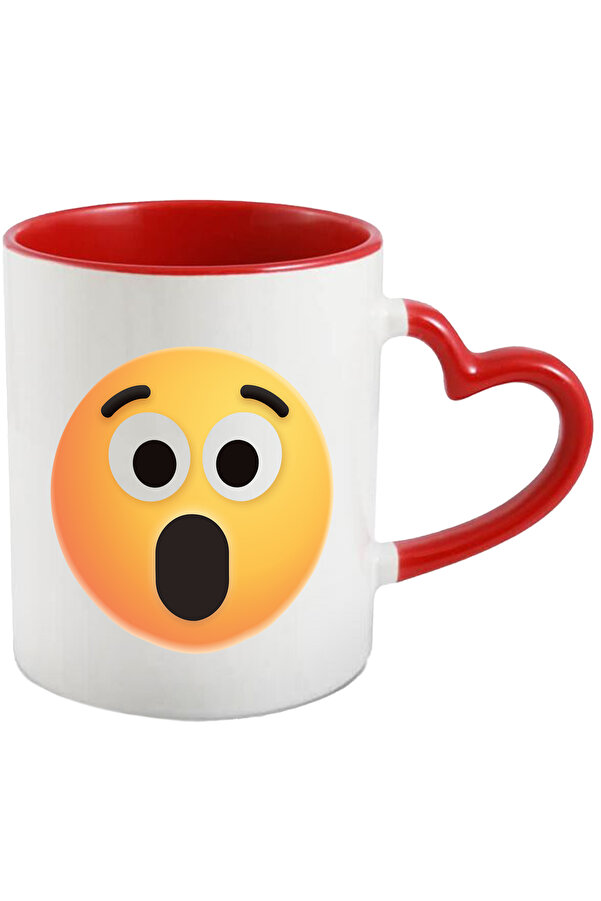 Storygift Romania Mug With Emoticon Emoji Shocked Surprised Multicolor ...