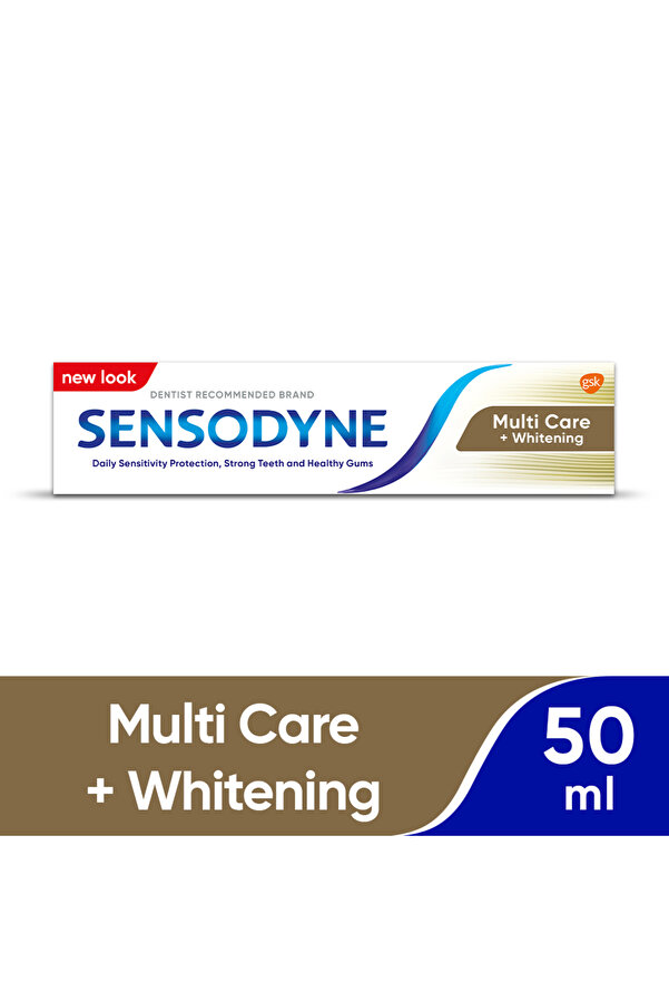 Sensodyne Toothpaste Multi Care Plus Whitening 50 ml- Trendyol