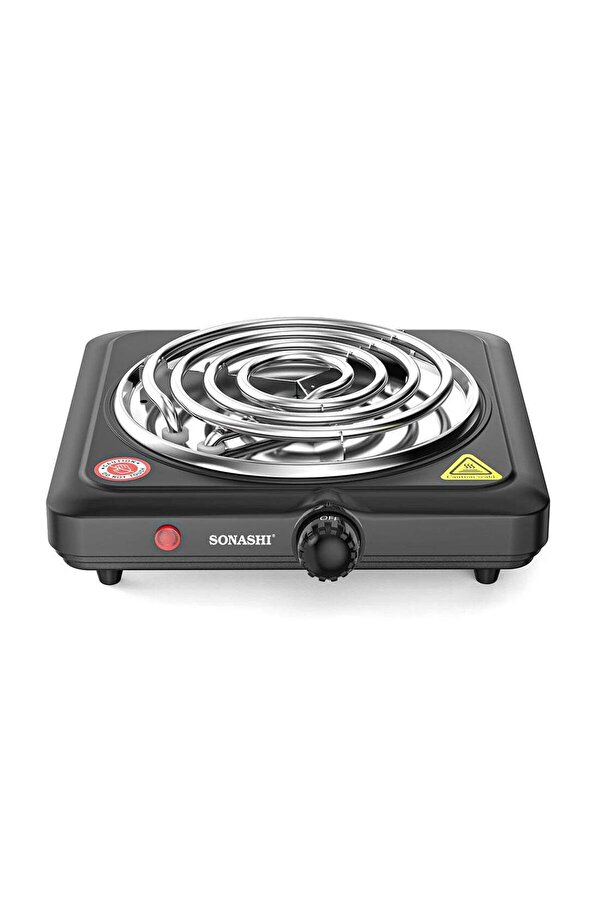 sonashi Single Spiral Hot Plate - with Adjustable Temperature Control ...