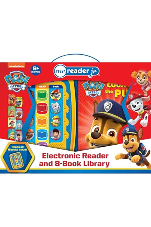 pi kids Nickelodeon Paw Patrol Electronic Me Reader Jr And 8 Sound Book ...