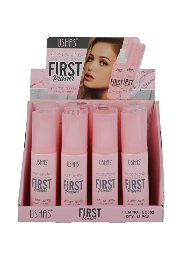 Ushas Ushas First Moisturizing Primer Spray Moisturizing And Fixing ...