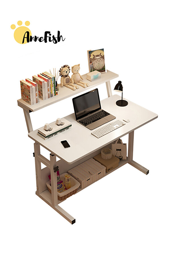 Annefish 60 85cm Liftable Study Office Computer Table Work Station ...