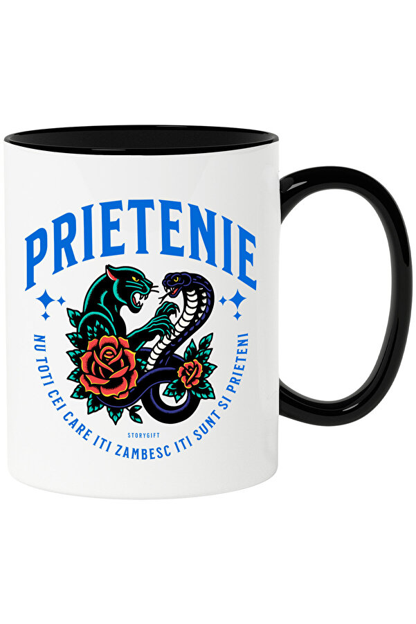 Storygift Romania Mug With Dangerous Animals Fight Snake And Angry ...