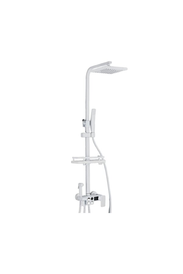 Blackswan Design Shower Column Blackswan Type M134 White Adjustable ...
