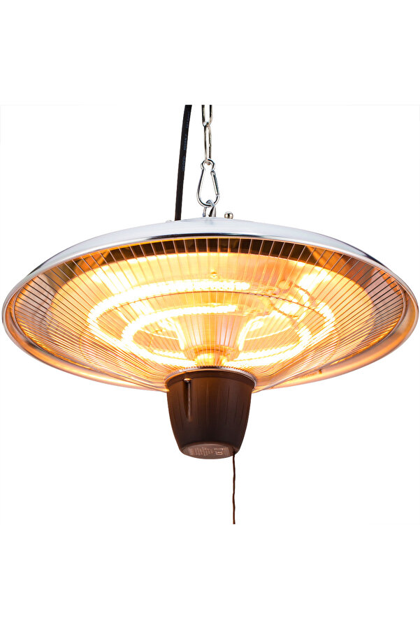 Deuba Infrared Suspended Heater 2 Heating Positions 1500 W Terrace ...