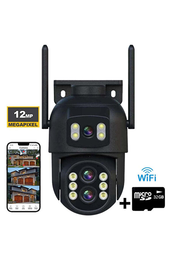 Loosafe Zoomduo Pro Triple Wifi Cctv Video Surveillance Camera - Trendyol