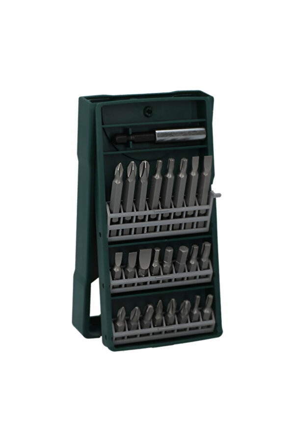 Bosch 25 Piece Steel Easy Storage Compact Box Screwdriver Bit Set Green ...