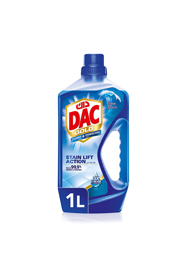 DAC Gold Ocean Breeze Multi-Purpose Disinfectant 1 Litrefor Fresh and ...