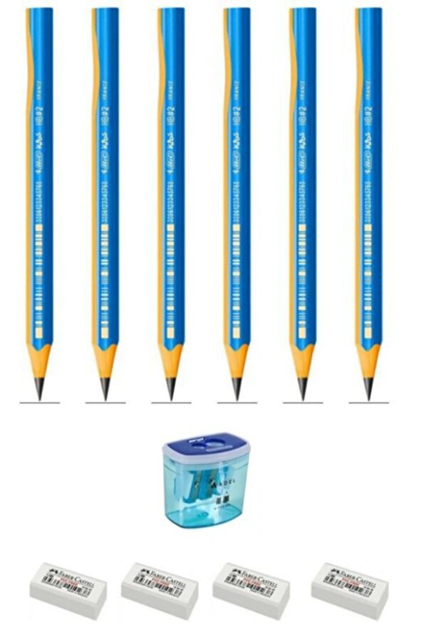 GLANCE Bic Kids Evolution Triangle Jumbo Starter Pen Set - Trendyol