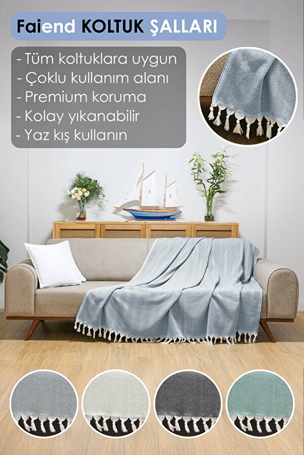 Faiend Husa scaun 180 X 200 Cm Canapea Canapea Pat Divan Husa fotoliu Bumbac Lavabil Sal simplu ...