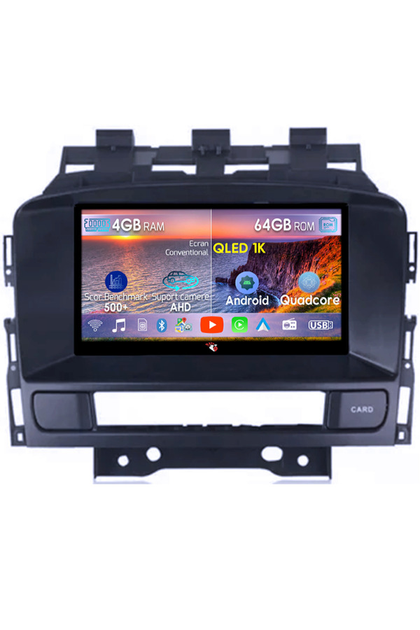 navi-it Navigatie dedicata Opel Astra J, 4GB RAM 64GB ROM, Octacore, Android 14, Display QLED 1K ...