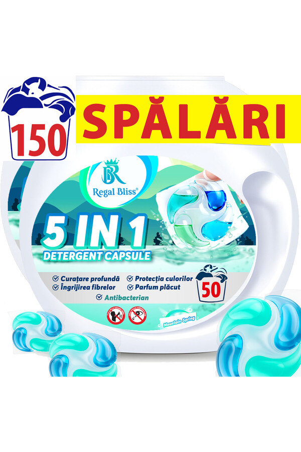 Regal Bliss Regal Bliss capsule laundry detergent, 5in1 pods for ...