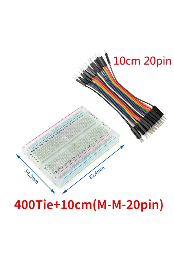 Choice Kit 3 Breadboard Jumper Wire Dupont Line Kit MB102 ZY-204 400 Tie Points Solderless PCB ...
