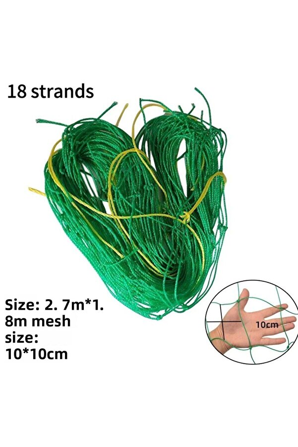Choice 18strand 2.7x 1.8m High-quality Garden Climbing Netting Strong ...