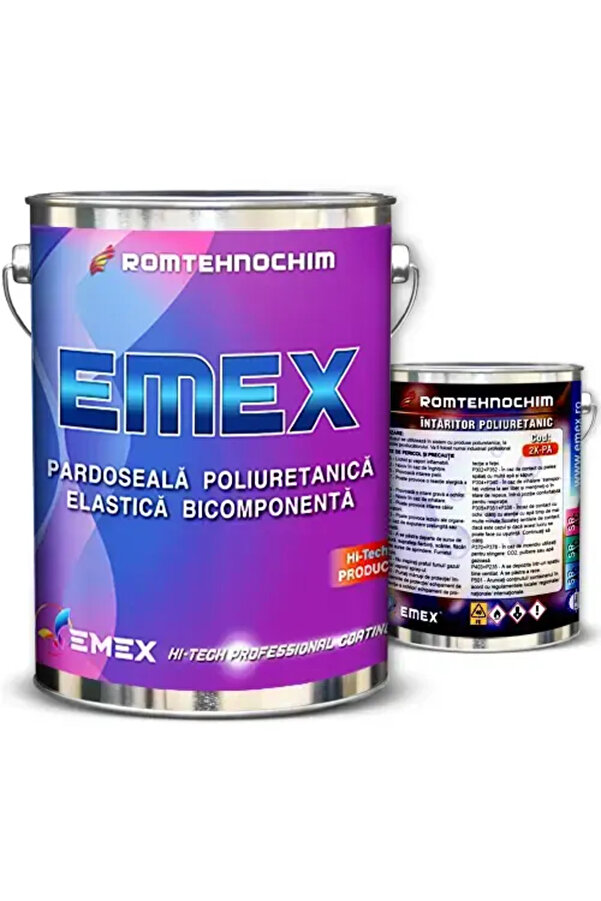 Emex Elastic Polyurethane Flooring Package “Emex” - Red - 20 Kg Bag ...