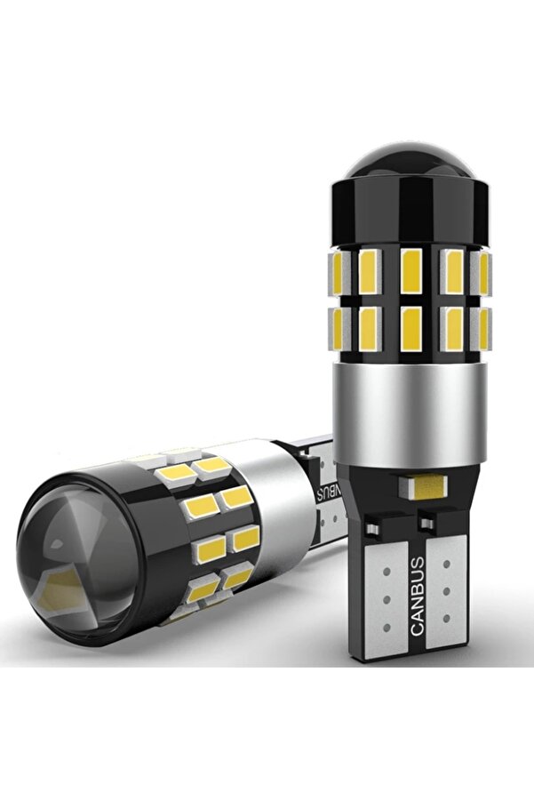 zola Set 2 becuri auto LED canbus T10, W5W, 12/24V, flux luminos la 360 ...