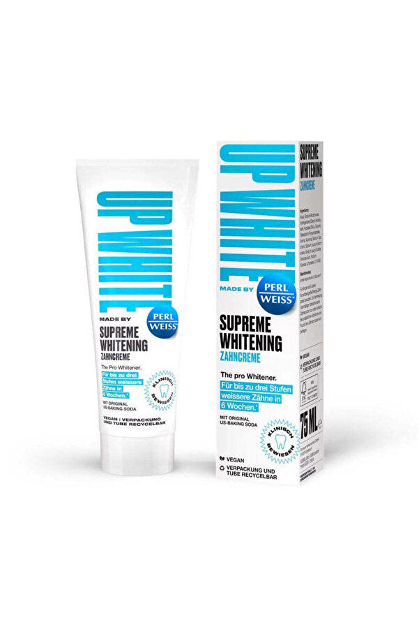 Perl Weiss Pasta de dinti pentru albire UpWhite Supreme Whitening 75 ml ...