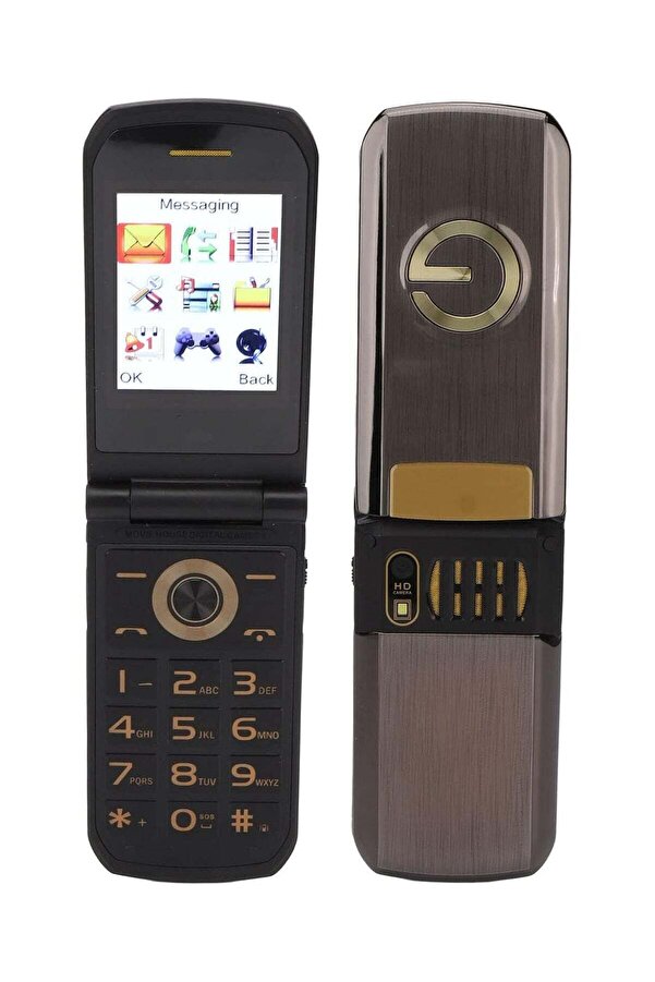Hope Unlocked Flip Phone for Seniors with Big Buttons, Speed Dial, Dual Magnetic Speakers ...