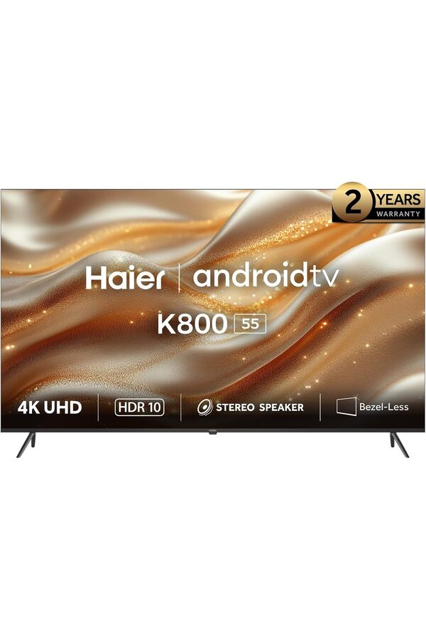 Haier 55 Inch 4K UHD Smart LED TV | HDR10 | Android TV | Game Mode | Wi ...