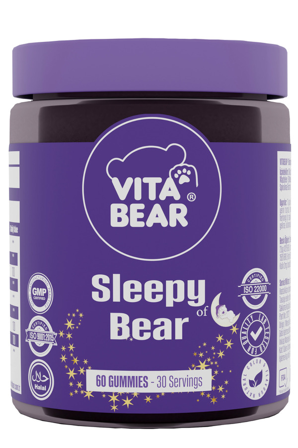 Vita Bear Sleepy Bear Melatonin - Size 60 Gummy- Trendyol